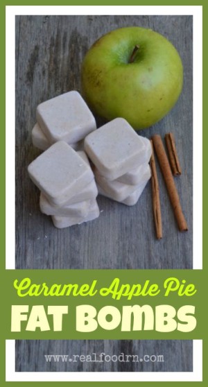 Caramel Apple Pie Fat Bombs - Real Food RN