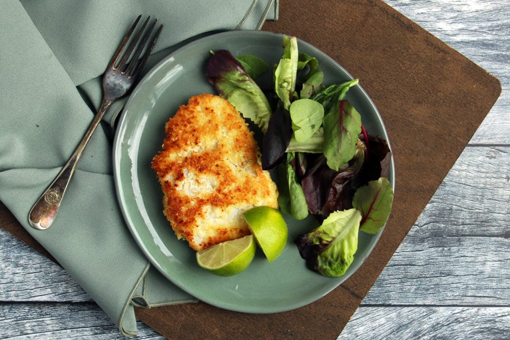 Crispy Coconut Gluten-Free Breaded Fish - Real Food RN