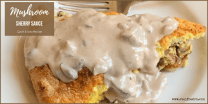 Mushroom Sherry Sauce | Real Food RN