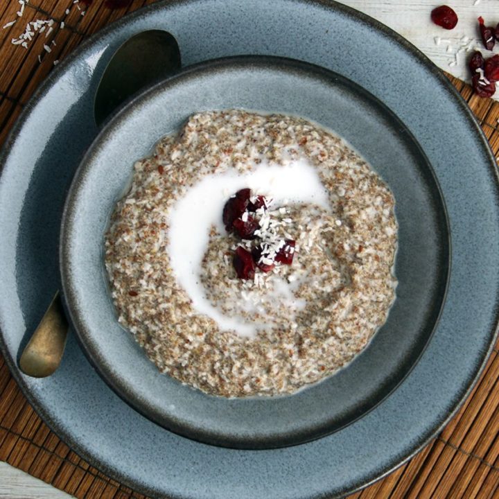 Grain & Nut-Free Keto N’Oatmeal - Real Food RN