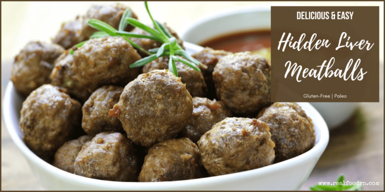 Delicious & Easy Hidden Liver Meatballs | Real Food RN