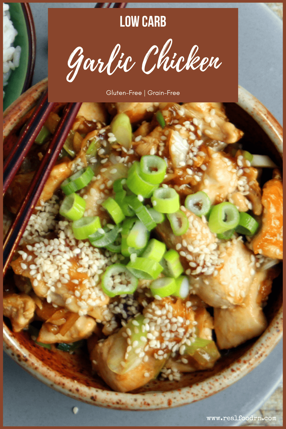 Low Carb Garlic Chicken - Real Food RN