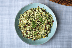 Bejeweled Cauli-Rice Salad - Real Food RN