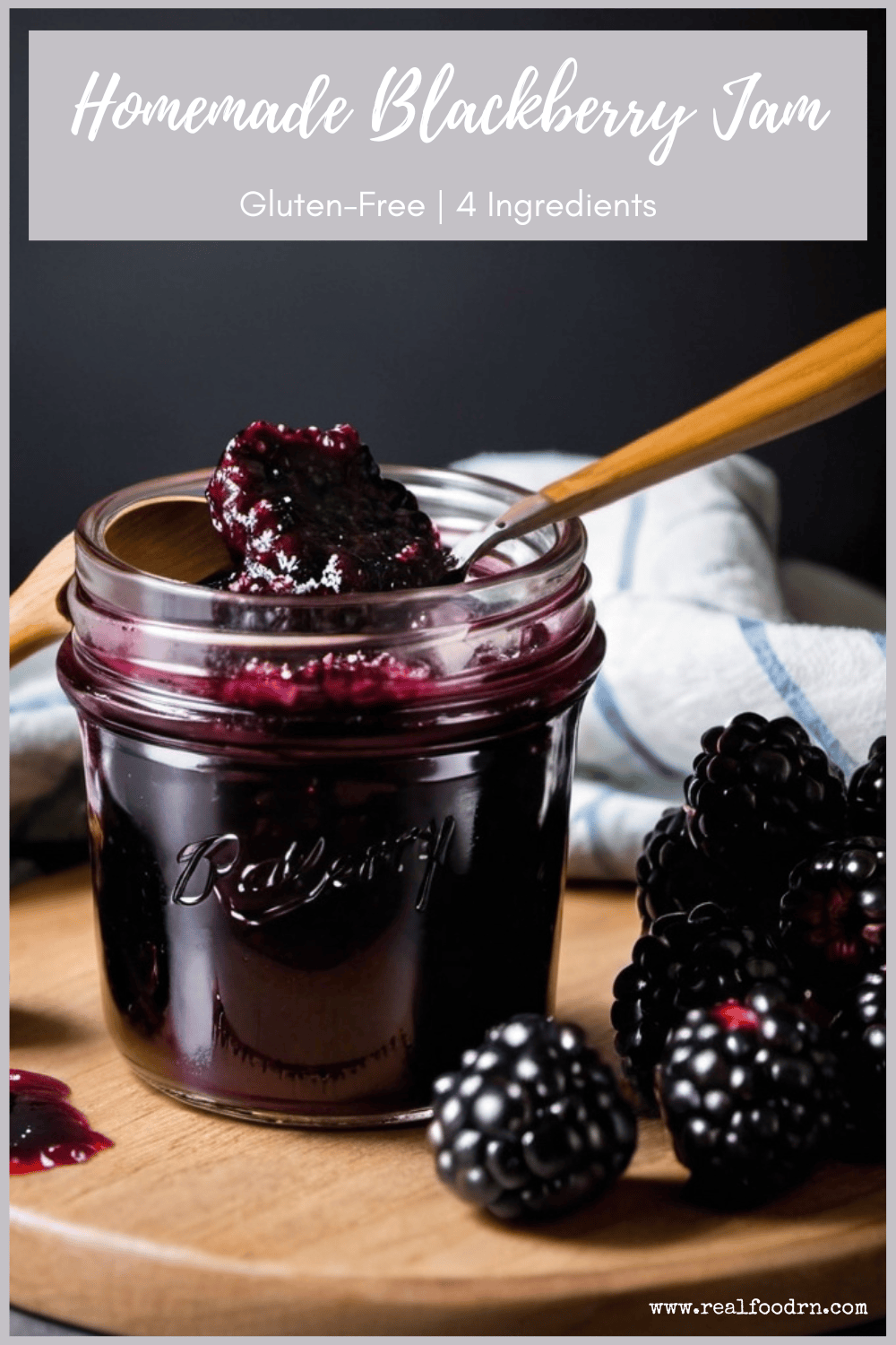 Homemade Blackberry Jam - Real Food RN